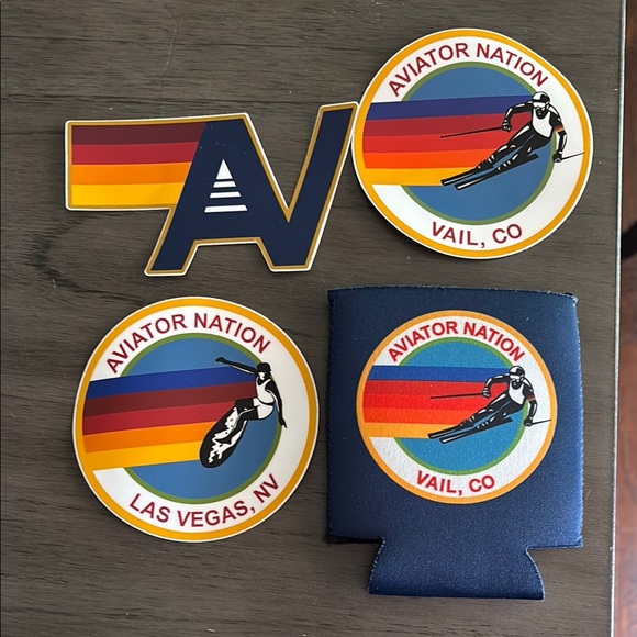 Aviator Nation | Other | New Aviator Nation Koozie Stickers Avail Co ...